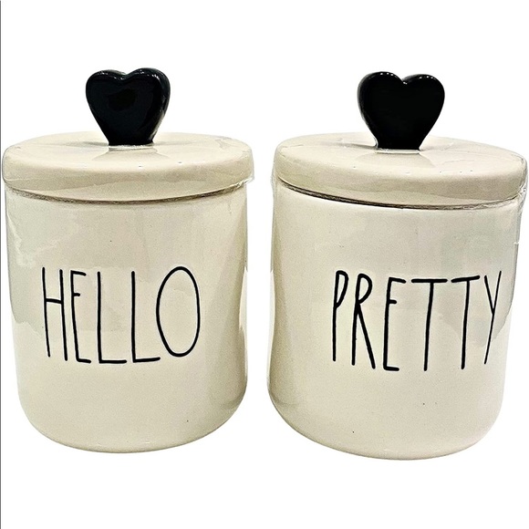 Rae Dunn | Storage & Organization | Rae Dunn Two Ceramic Containers ...